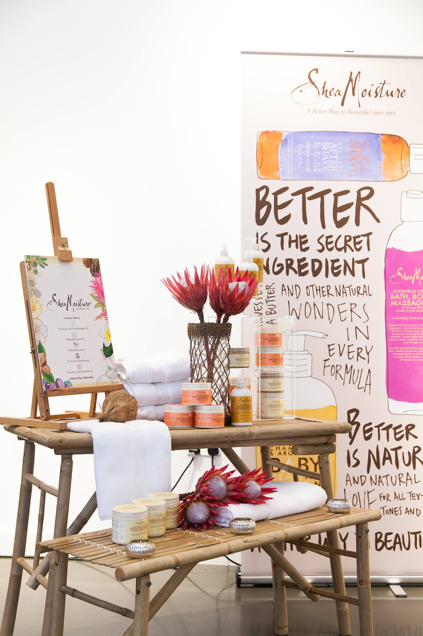 Shea Moisture hair products launch in the UK