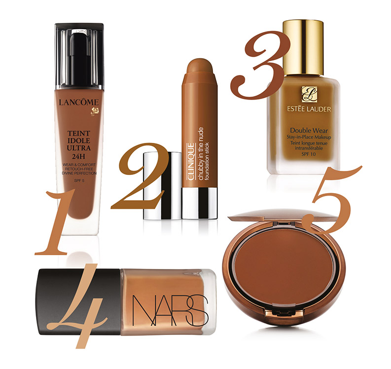 Best foundations for warm and cool skins