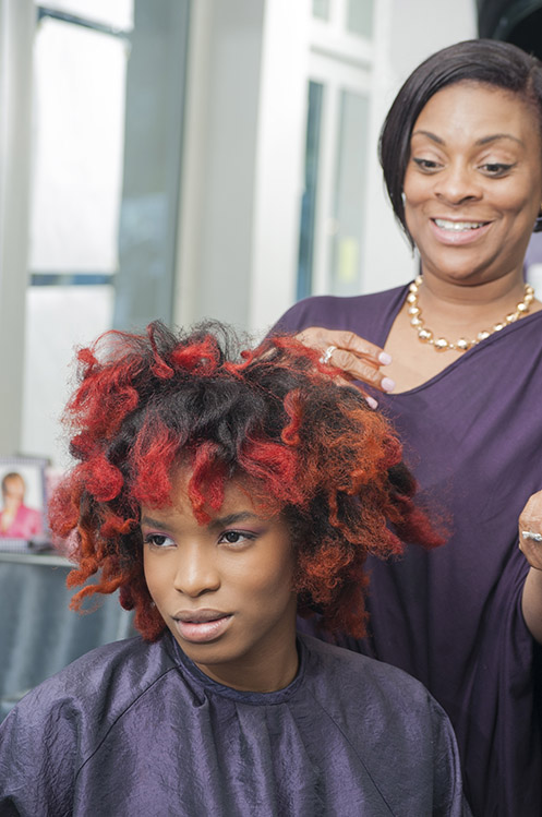 How to colour your afro hair