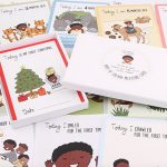 Baby of Colour Milestones Cards