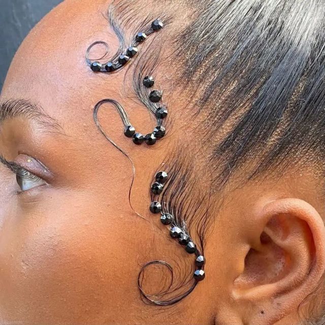 Red carpet bridal look by Hair Lounge